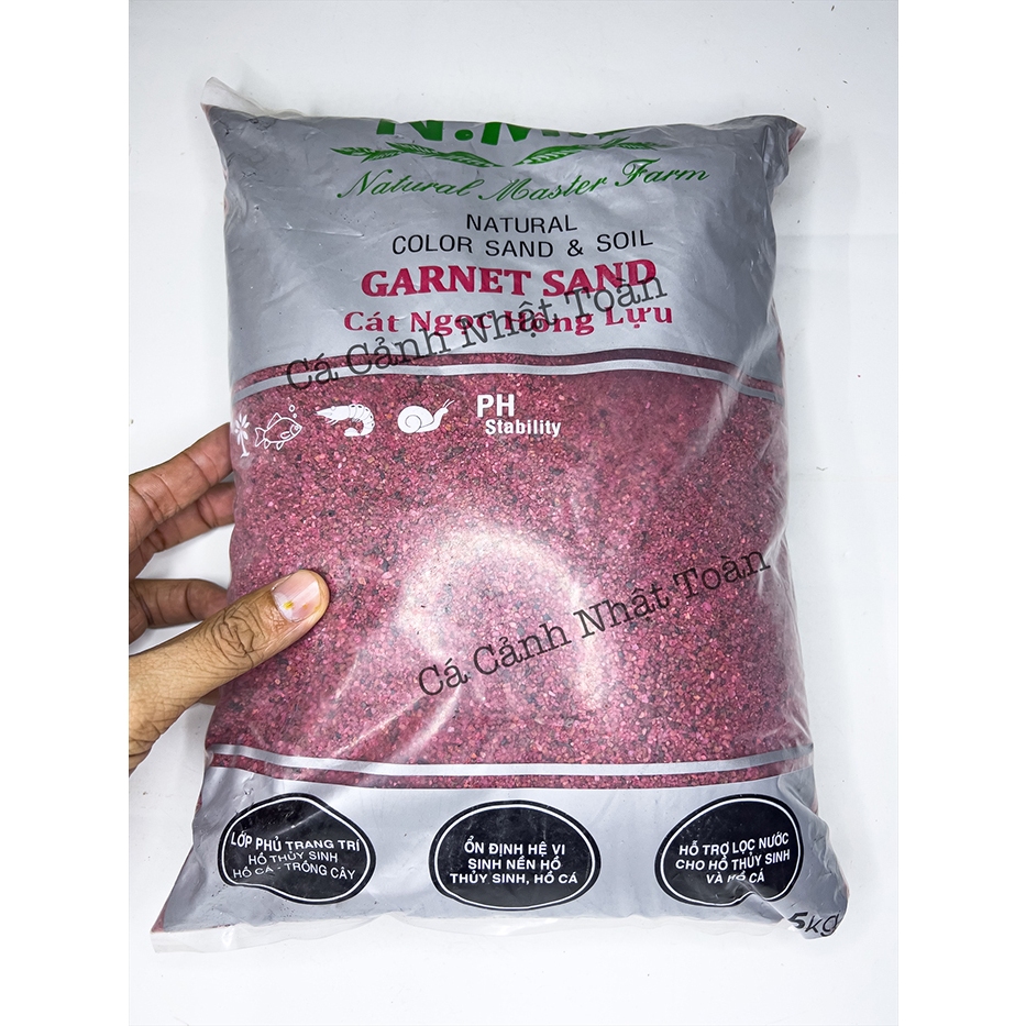 CÁT ĐỎ GARNET TRẢI NỀN CHO BỂ CÁ CẢNH, THỦY SINH RUBY SOIL | Shopee Việt Nam