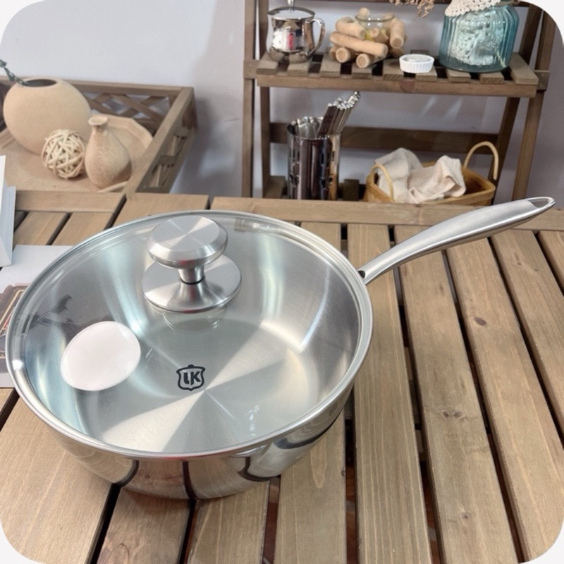 Chảo sâu lòng Lunkai 16/20/24/26/30cm inox 304 LK04/05/06/34/60 ...