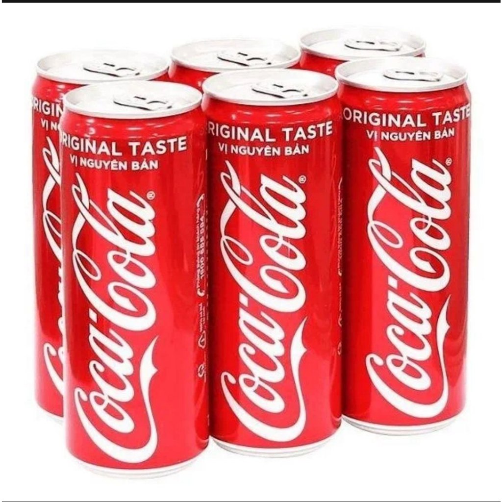 Nước Giải Khát Coca - Bò Húc - Sting Lốc 6 Lon x 320ml | Shopee Việt Nam