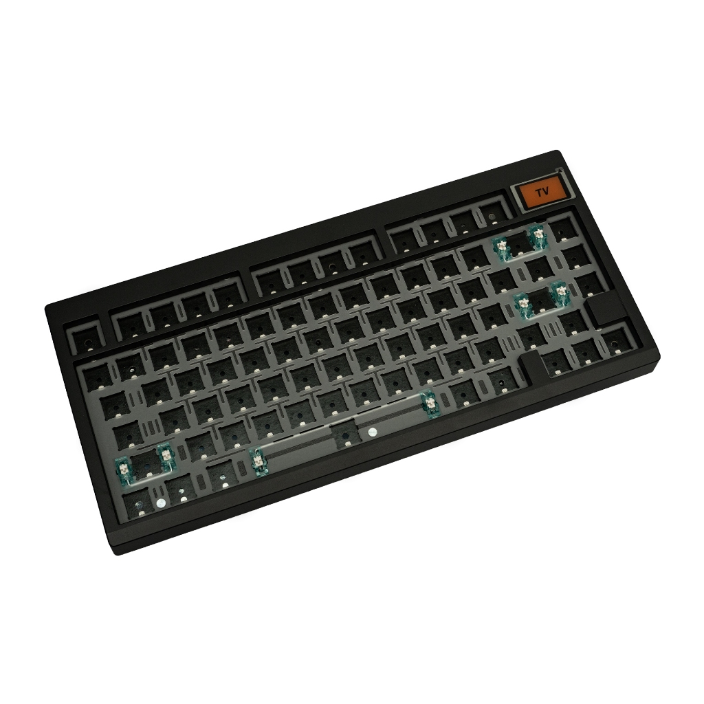 Bộ kit bàn phím cơ GMK81 75% LED RGB hỗ trợ VIA 3 mode kết nối ...
