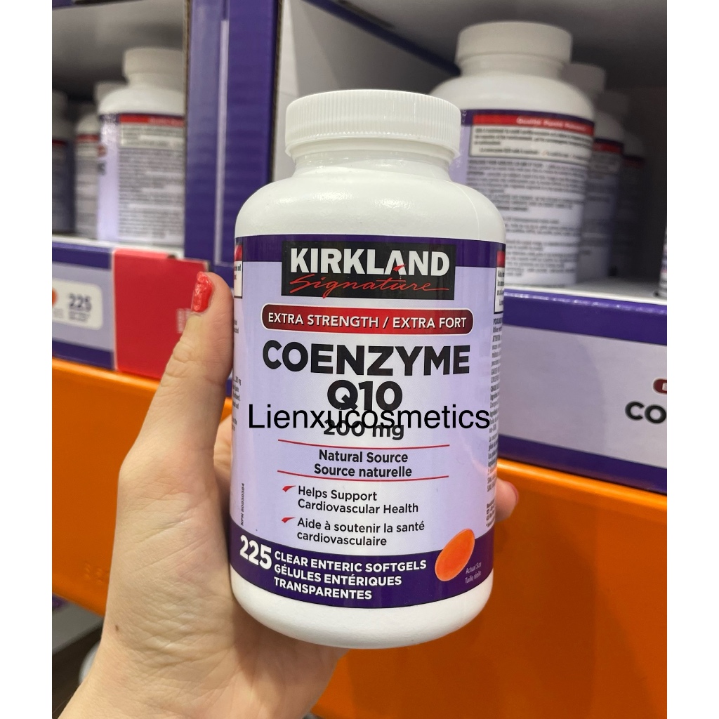 Viên uống bổ trợ tim mạch Coenzyme Q10 200mg ; 225 viên. HSD 2027 ...