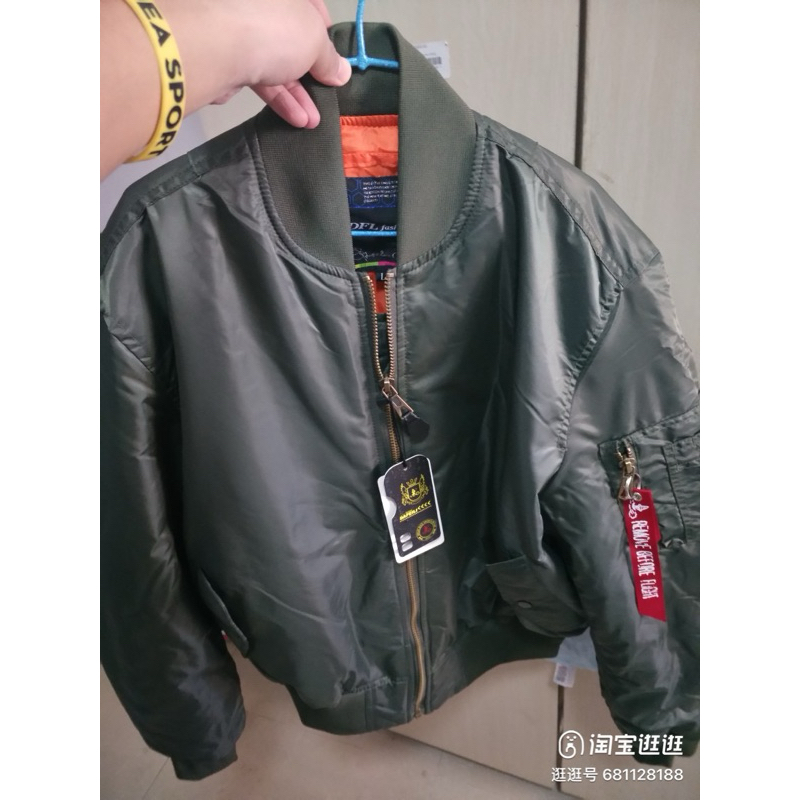 Áo bomber phi công Pilot chính hãng DAFEILI Bomber Jacket Nam Nữ Form ...