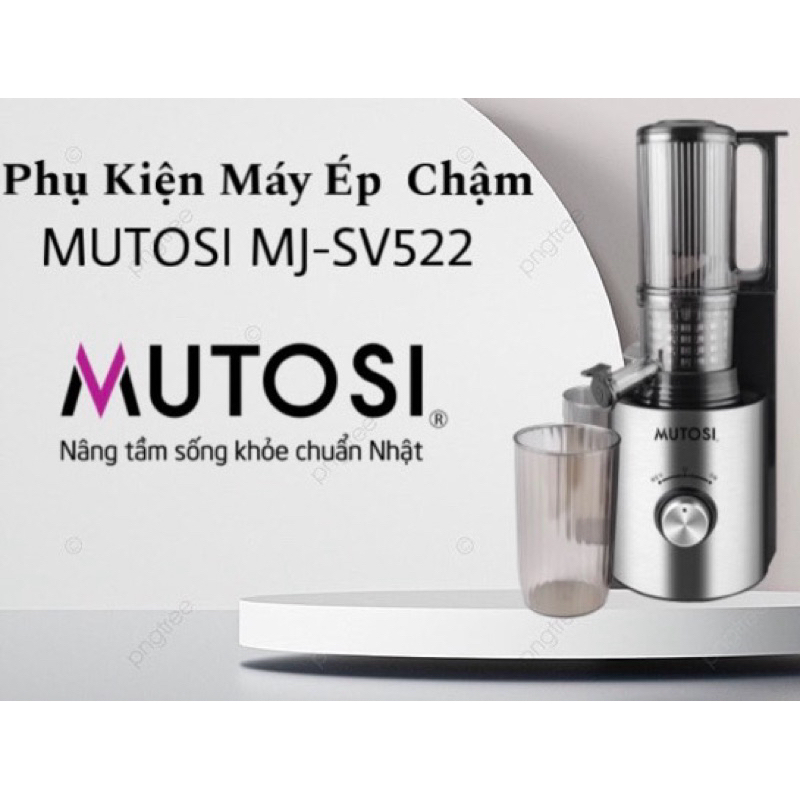 Phụ kiện máy ép chậm Mutosi MJ-SV522 #Mutosi #MJSV522 | Shopee Việt Nam