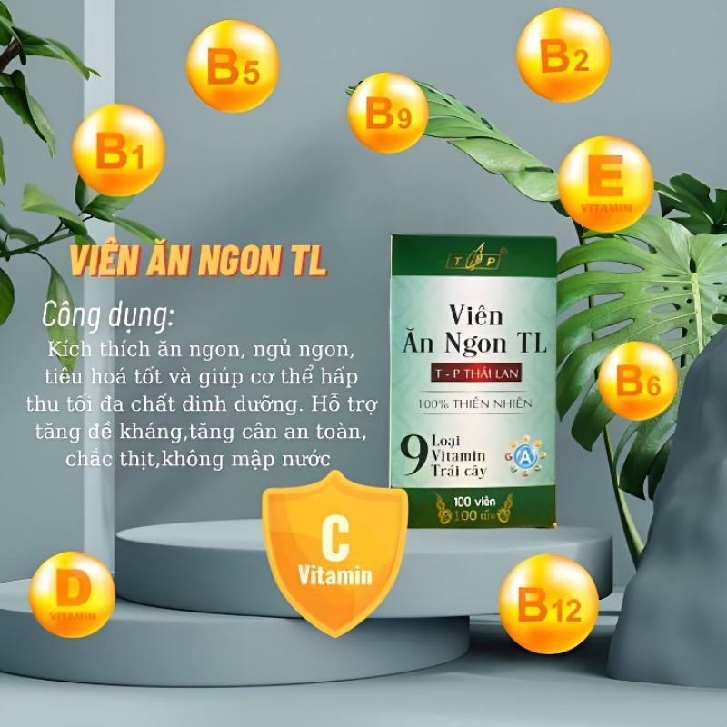Viên ăn ngon TL T_P Thái Lan 9 loại trái cây 100 viên | Shopee Việt Nam