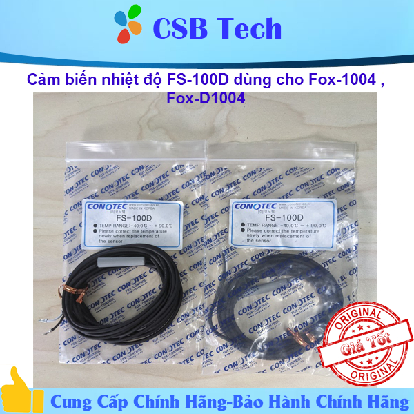 Cảm biến nhiệt độ CONOTEC FS-100D dùng cho Fox-1004 , Fox-D1004 | Shopee Việt Nam