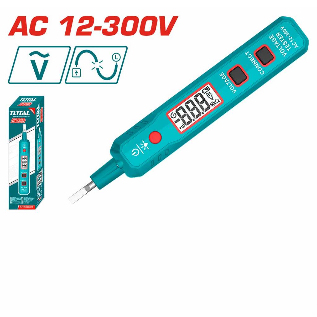 Bộ 5 dụng cụ kiểm tra điện Total TOS23026/TMT46003/TMT460011/THT2930021 ...
