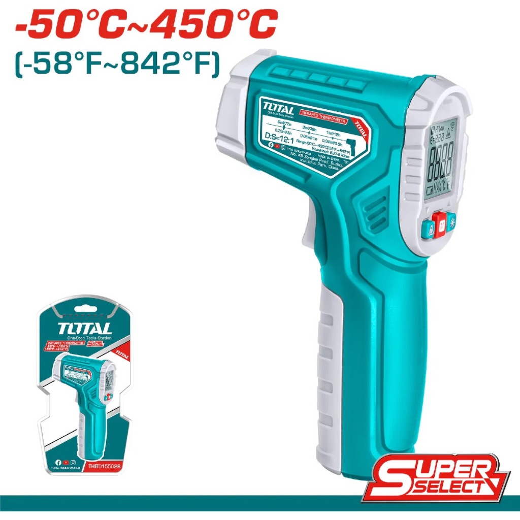 Bộ 5 dụng cụ kiểm tra điện Total TOS23026/TMT46003/TMT460011/THT2930021 ...