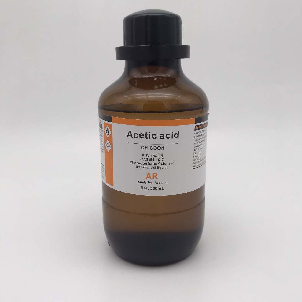 Dung dịch giấm, Acid Acetic CH3COOH lọ 500ml axit axetic tinh khiết mã ...
