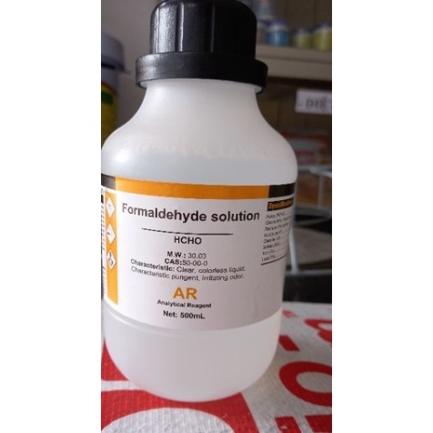 Formaldehyde (Formol, Formalin) HCHO 37-40% chai 500ml mã cas: 50-00-0 | Shopee Việt Nam