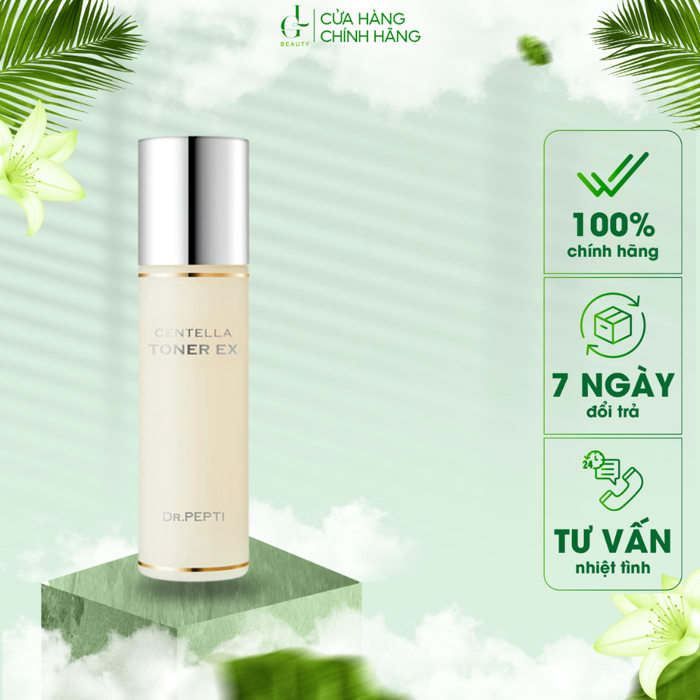 Nước Hoa Hồng Dưỡng Da Căng Bóng Dr.Pepti Centella Toner EX 180ml | Shopee Việt Nam