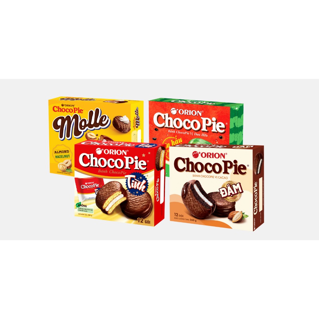 Hộp 12 chiếc bánh choco-pie ORION/ hộp 20 chiếc bánh chocopie orion | Shopee Việt Nam