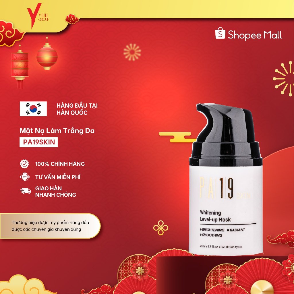 Mặt Nạ Ủ Trắng Da Sinh Học PA19 Skin Whitening Level-up Mask 50ML ...