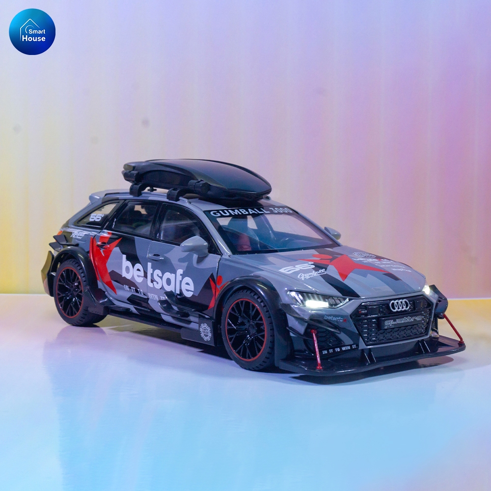 Mô hình xe Audi RS6 Camo tỉ lệ 1:24 | Shopee Việt Nam