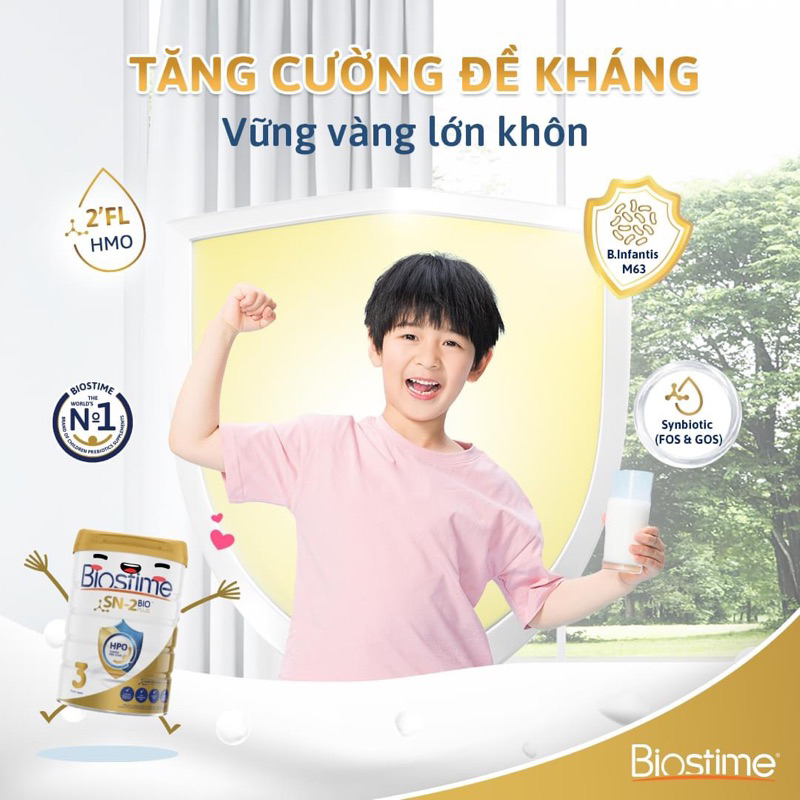 SỮA CÔNG THỨC BIOSTIME HPO DATE XA- TĂNG ĐỀ KHÁNG, PHÁT TRIỂN TOÀN DIỆN ...