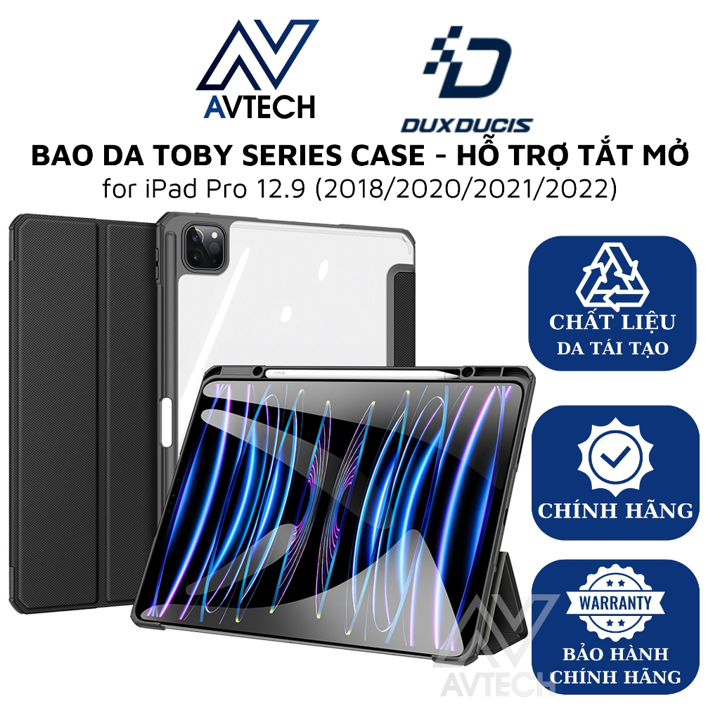 Bao Da / Case Dux Ducis Dành Cho iPad Pro 12.9 inch (2018/2020/2021 ...