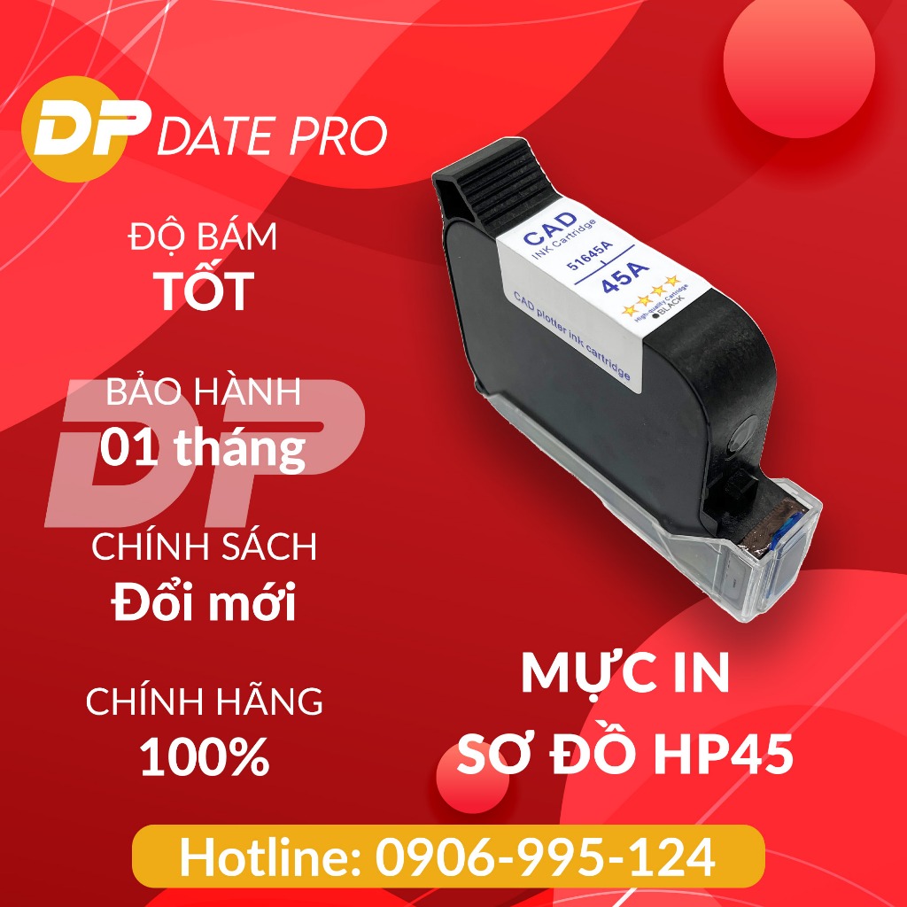 Mực In Sơ Đồ HP45 cho ngành may (mực có bảo hành) | Shopee Việt Nam