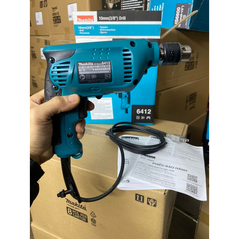 Máy khoan 450W Makita 6412 (10mm) 220V | Shopee Việt Nam