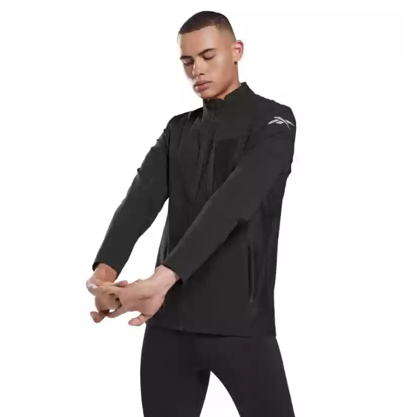 [ÁO KHOÁC GIÓ CHÍNH HÃNG] Reebok Full Sleeve Solid chỉ duy nhất size S ...