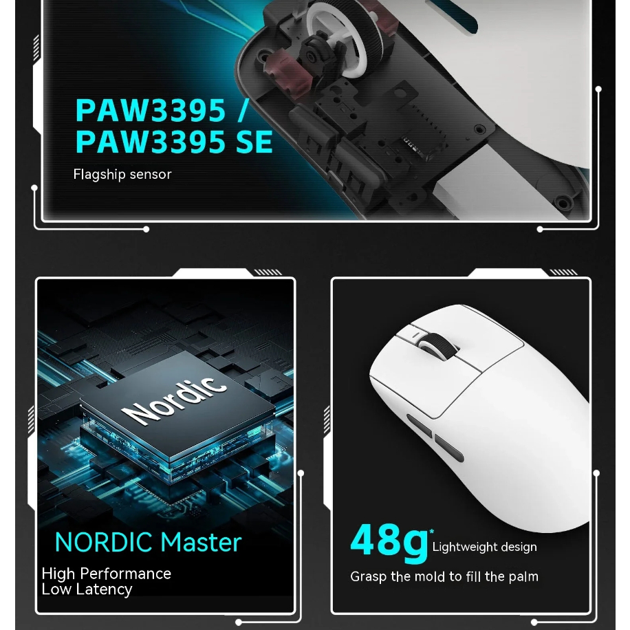 (sẵn tùy mã) Chuột không dây - Chuột Gaming VGN VXE R1 SE | PROMAX 3395 ...