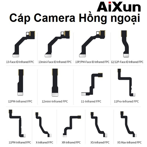 Cáp camera hồng ngoại X đến 13 PRM hãng JC ,Cáp infrared FPC | Shopee ...