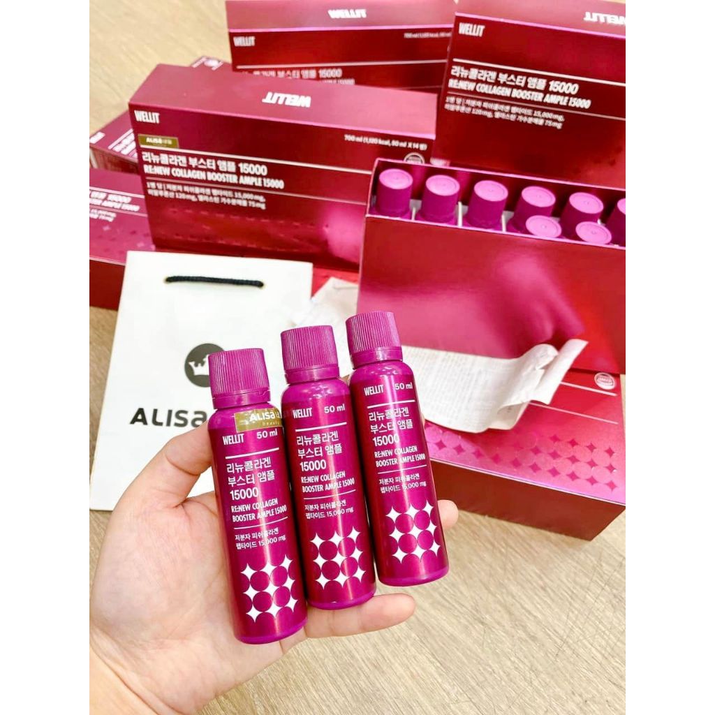 Collagen Peptide Cá Tái Tạo Trẻ Hóa Làn Da Renew Collagen WELLIT Hàm ...