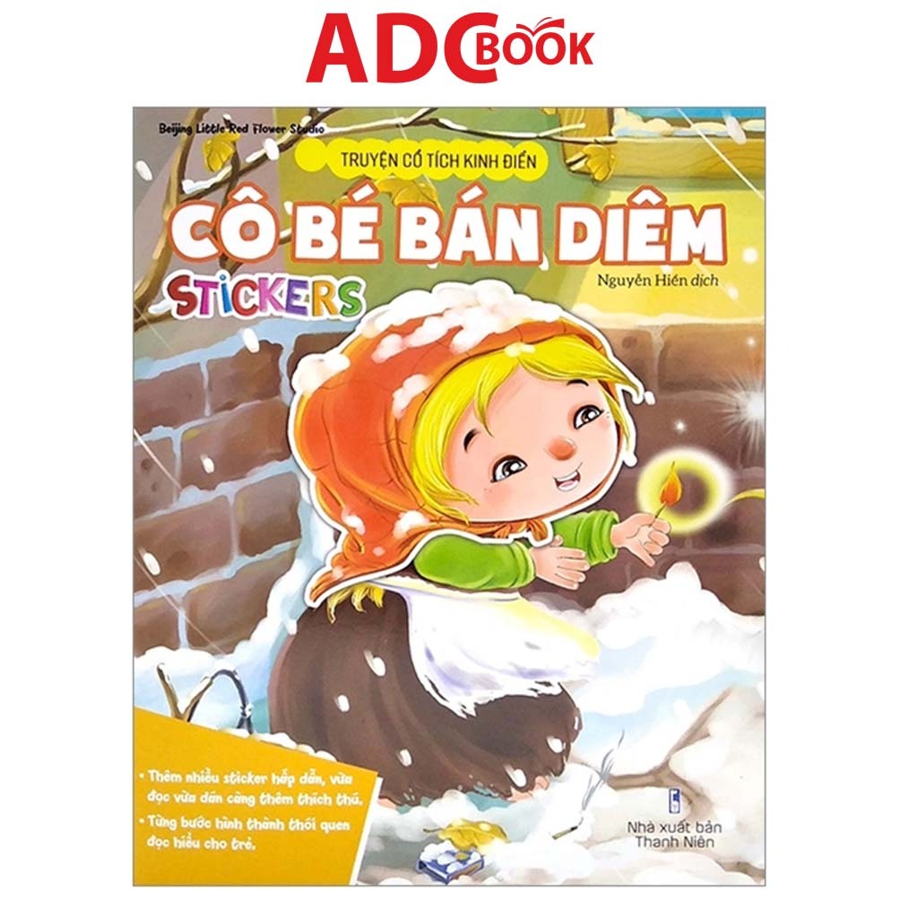 Sách - Sticker Truyện Cổ Tích Kinh Điển - Cô Bé Bán Diêm | Shopee Việt Nam
