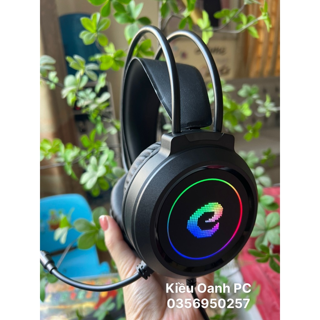 Tai Nghe Gaming GNET H3T, GH3, GH5, GH6, Gh6 Plus, G09 Có Mic, Màu đen ...