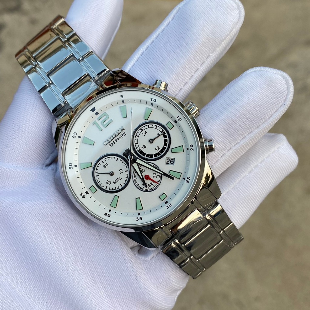 ĐỒNG HỒ NAM CI.TI.ZEN PHẢN QUANG - MÁY PIN - SIZE 40MM - MẶT SAPPHIRE ...