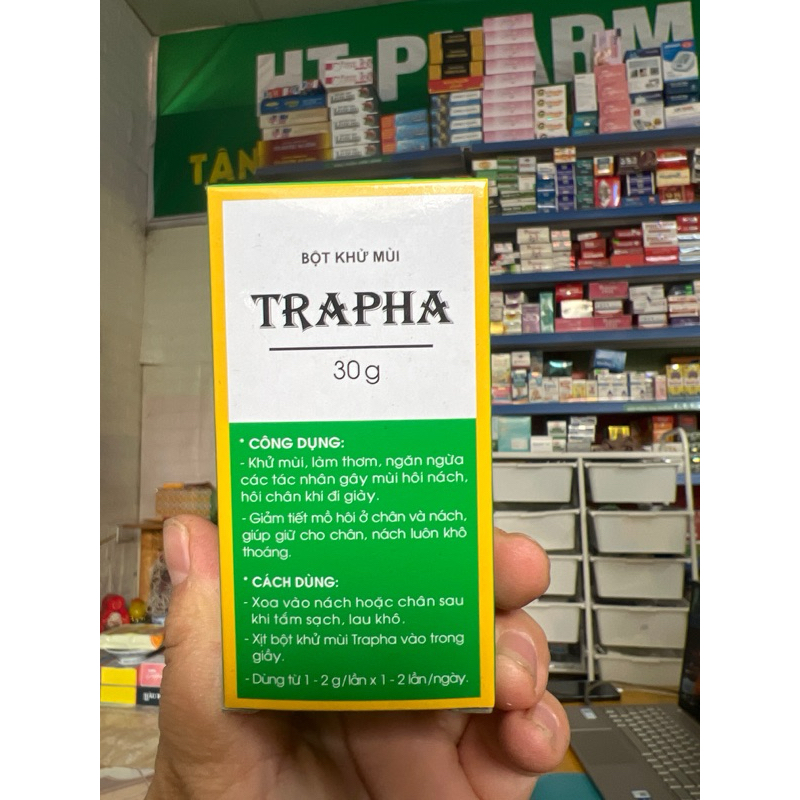 Bột khử mùi Trapha 30 gam | Shopee Việt Nam