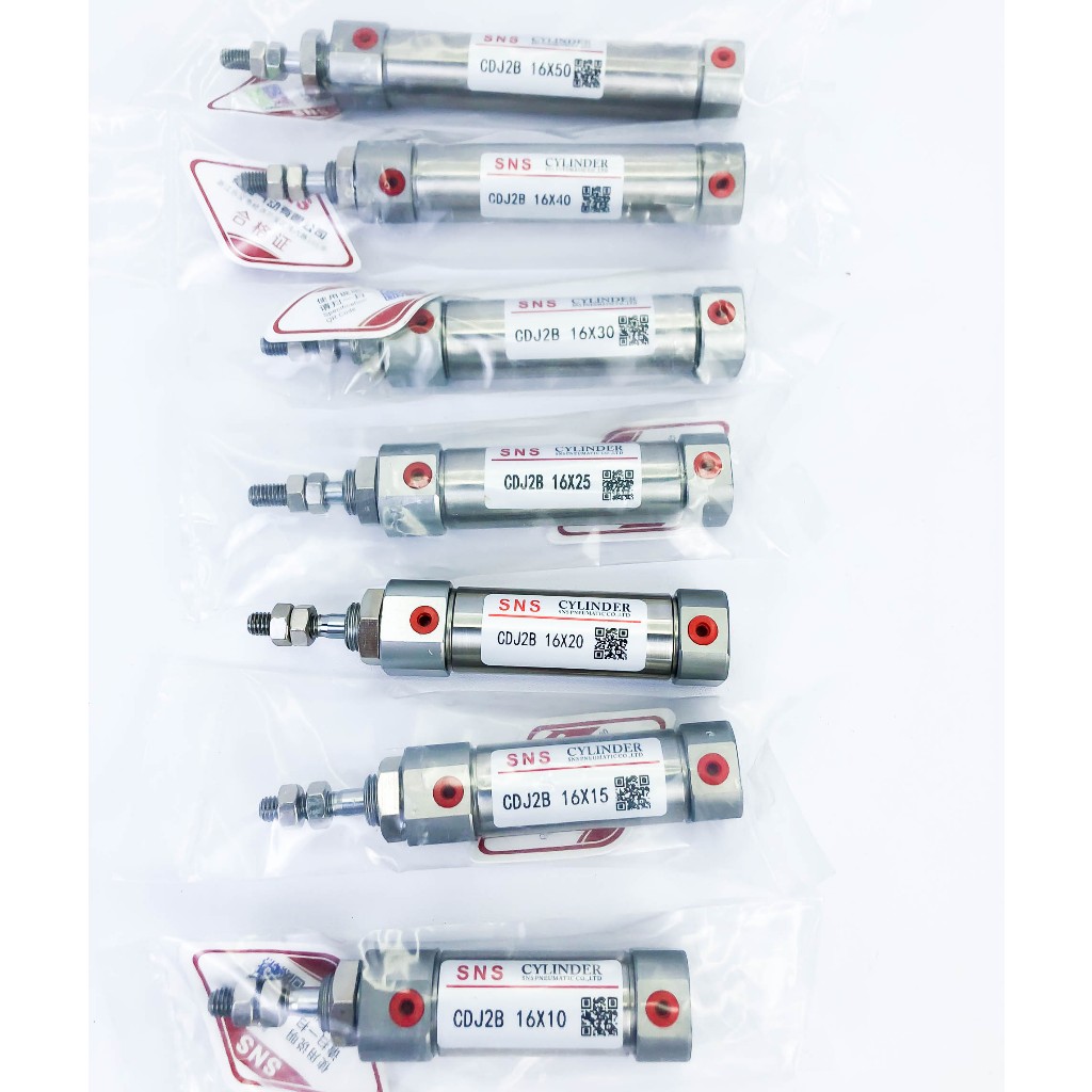 Xi lanh khí nén tròn SNS CDJ2B16 – Xi lanh khí nén mini SNS CDJ2B16 ( chính hãng SNS ) | Shopee ...