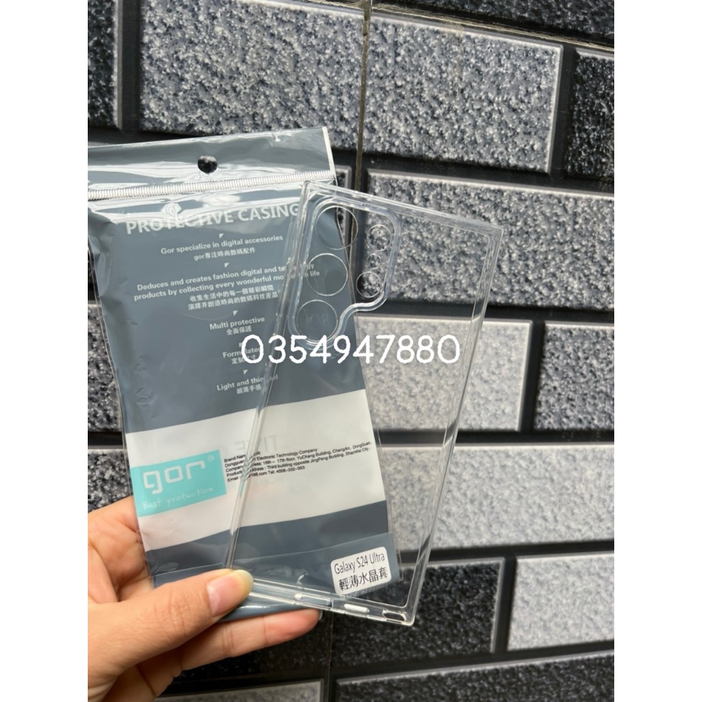 Ốp lưng dẻo hãng GOR cho Samsung S24, S24 Plus,S24 Ultra bảo vệ camera trong suốt | Shopee Việt Nam