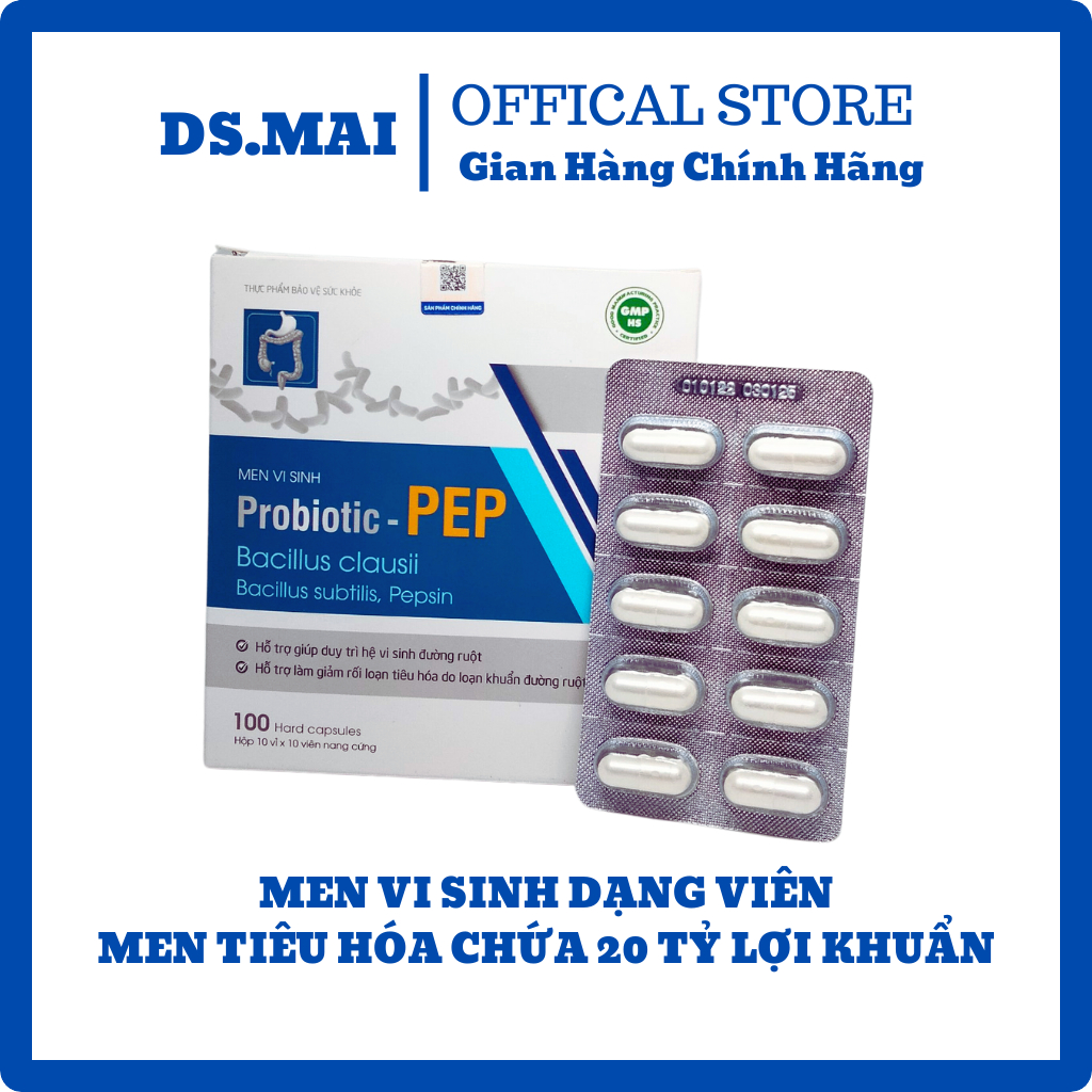 Men Vi Sinh Men Tiêu Hóa Cho Trẻ Em Và Người Lớn Probiotic PEP Dạng ...