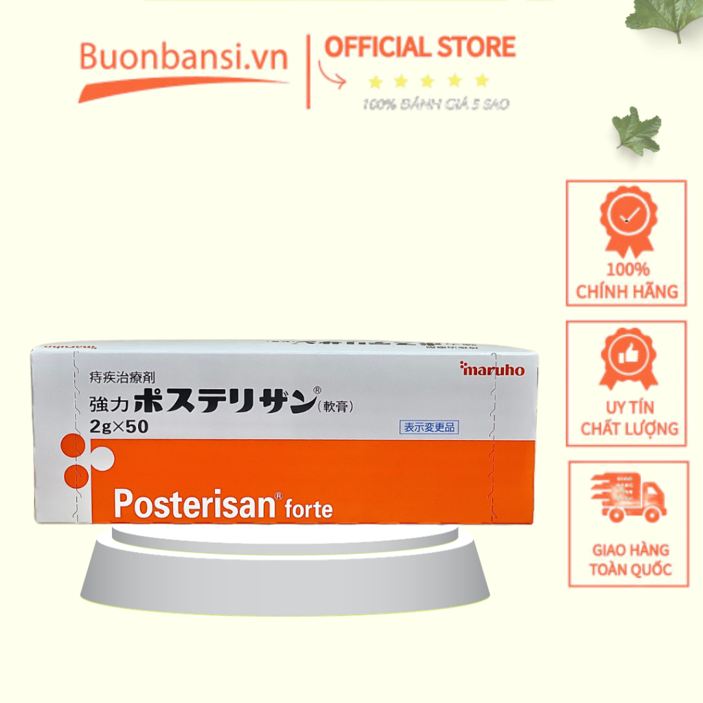 Kem Bôi Posterisan Forte 2gr x 50 Tuýp Nhật Bản | Shopee Việt Nam