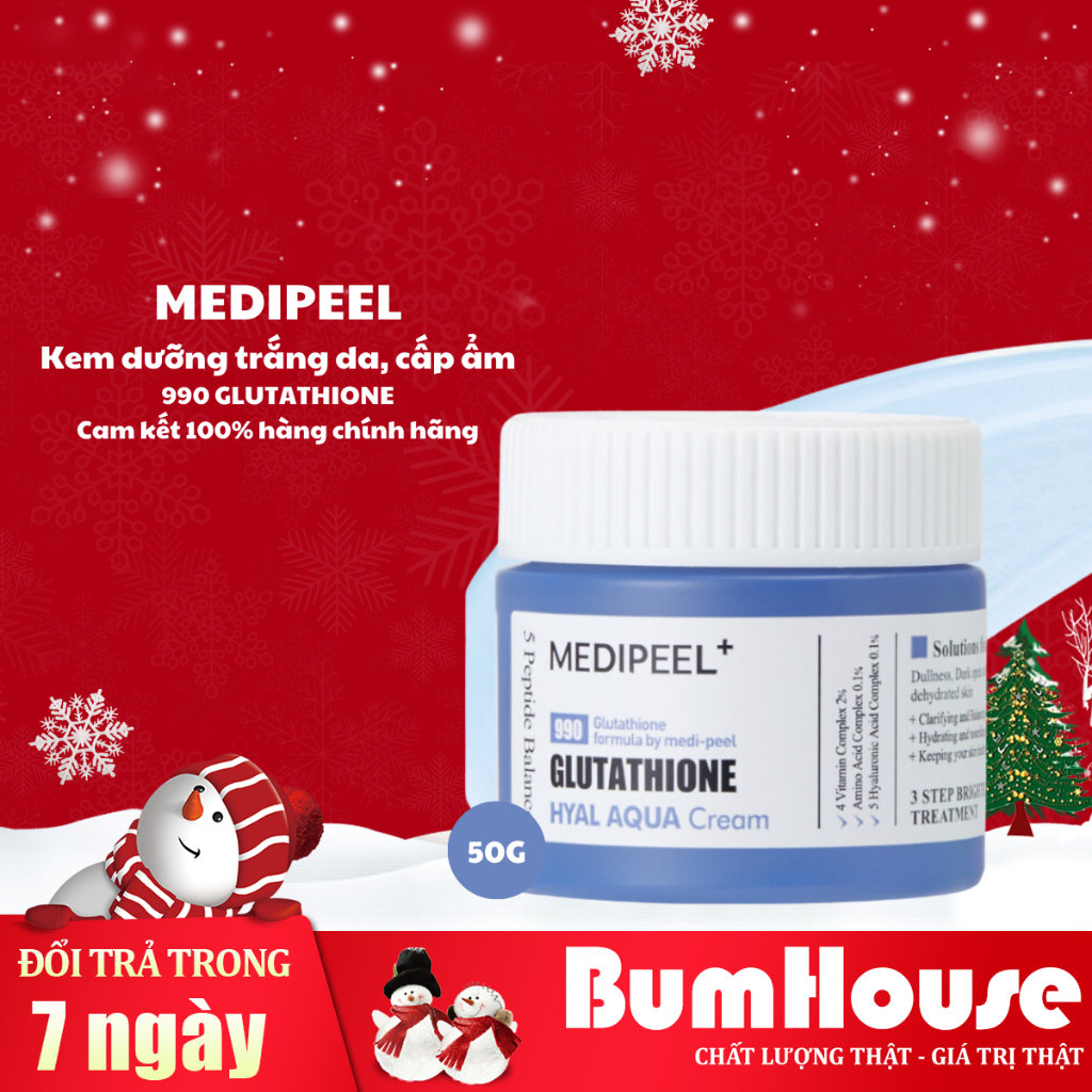 Kem dưỡng da Medipeel 990 Glutathione hỗ trợ cấp ẩm, trắng da 50g ...