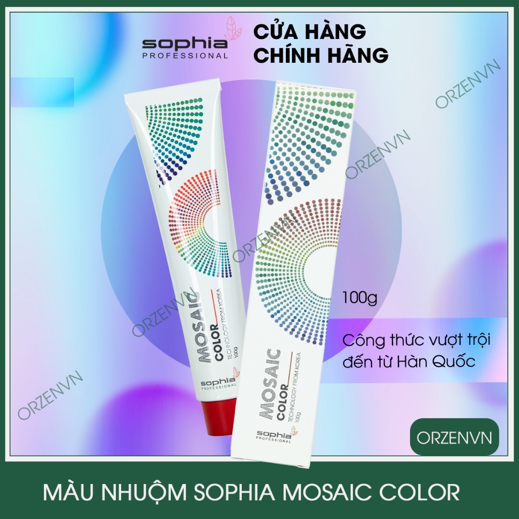 Màu nhuộm Sophia Mosaic siêu dưỡng tóc 100g | Shopee Việt Nam