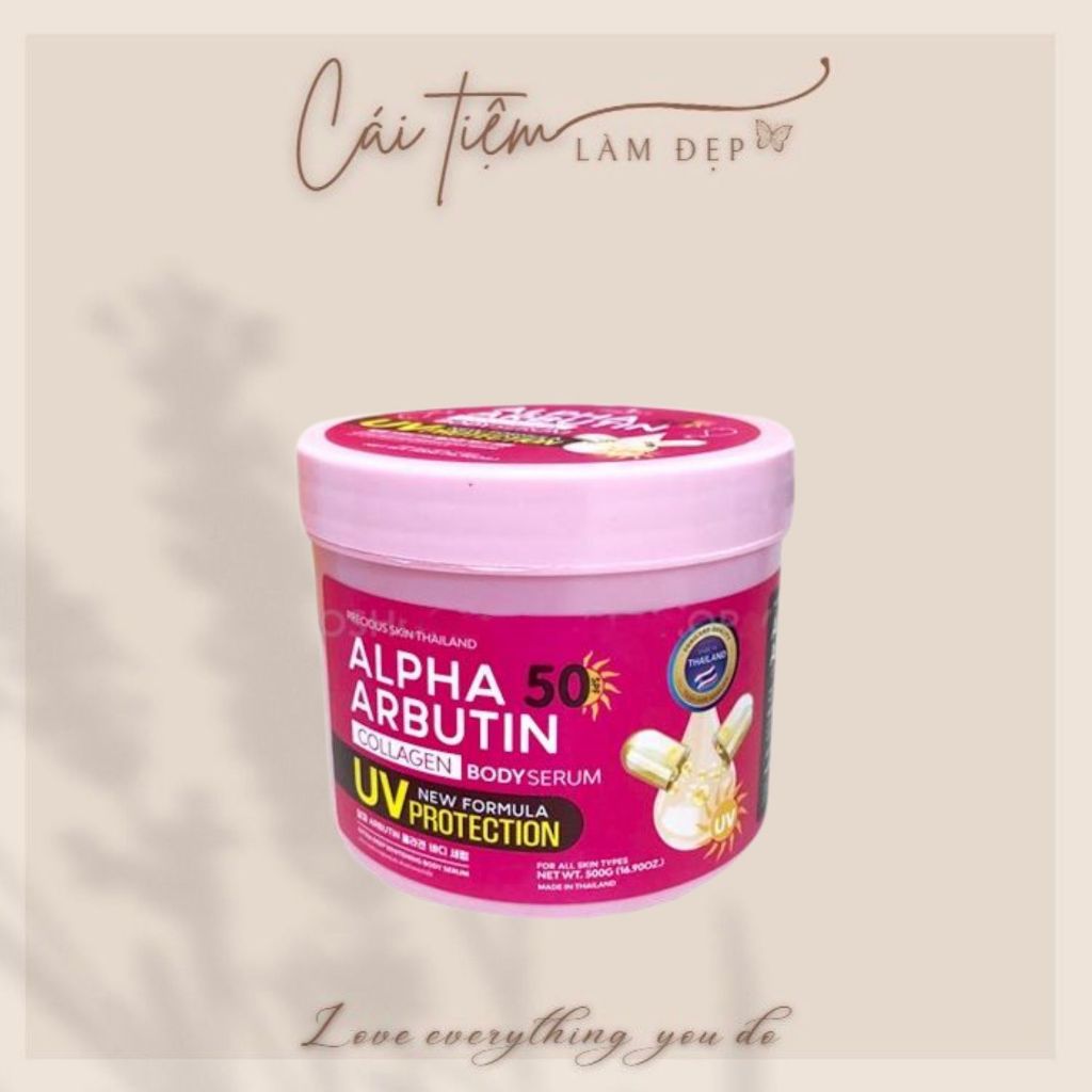 Kem Kích Trắng Chống Nắng Toàn Thân Alpha Arbutin Collagen SPF50 - Thái Lan | Shopee Việt Nam