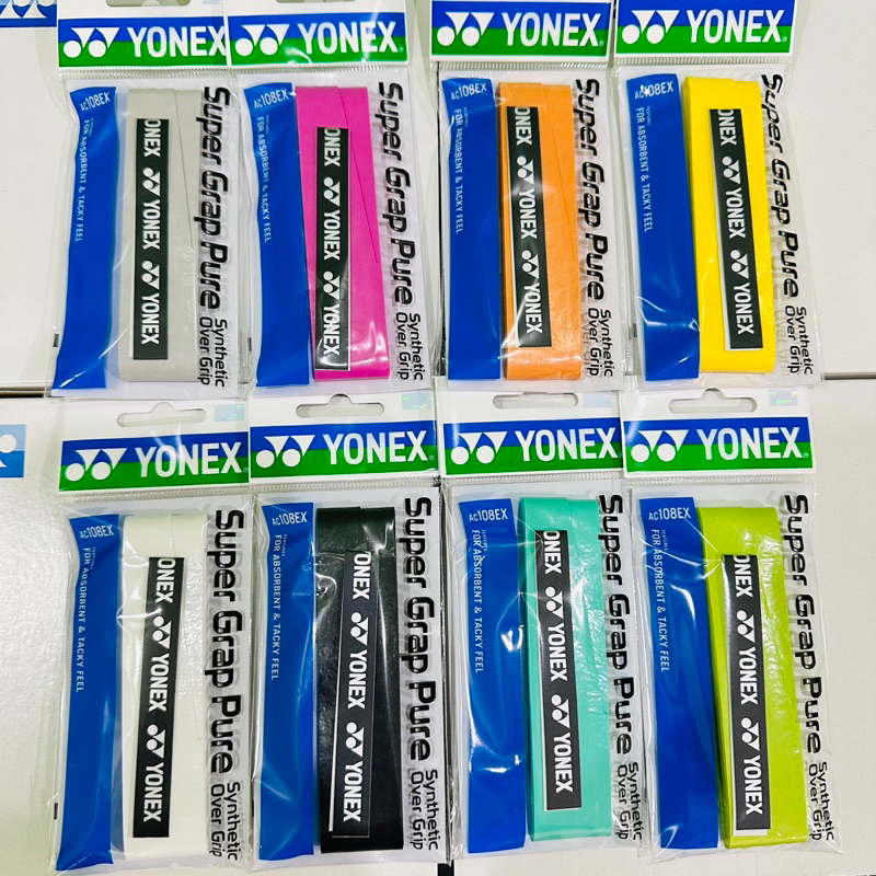 Quấn cán vợt cầu lông Yonex Ac108ex hàng chính hãng, bền đẹp và siêu thấm hút mồ hôi | Shopee ...