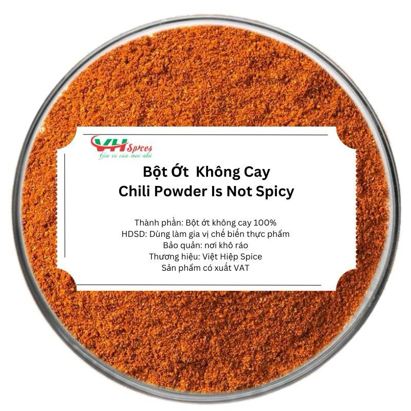 Bột Ớt Không Cay Việt Nam - Màu Đỏ Cam (Chili Powder Is Not Spicy) Việt ...