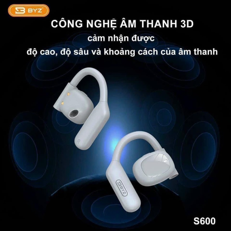 TAI NGHE BLUETOOTH BYZ S600 KHÔNG DÂY CÓ MIC | Shopee Việt Nam