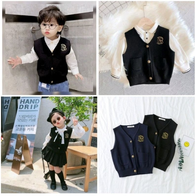 Áo len ghile style Hàn Quốc cho bé trai, bé gái | Shopee Việt Nam