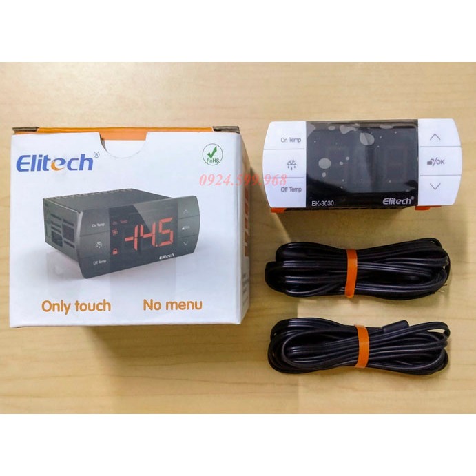 Bộ điều khiển nhiệt độ kho lạnh Elitech EK-3030 - Đồng hồ nhiệt độ Elitech EK 3030 | Shopee Việt Nam