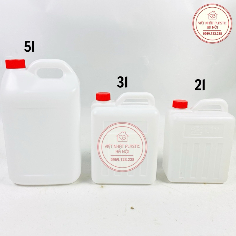 Can nhựa 2L, 3L Việt Nhật, can đựng rượu hoá chất | Shopee Việt Nam