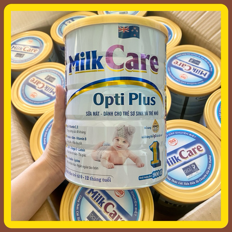 Sữa opti plus 900g - Milk Care Số 1 (0-12 tháng)/ số 2 (trên 1 tuổi ...