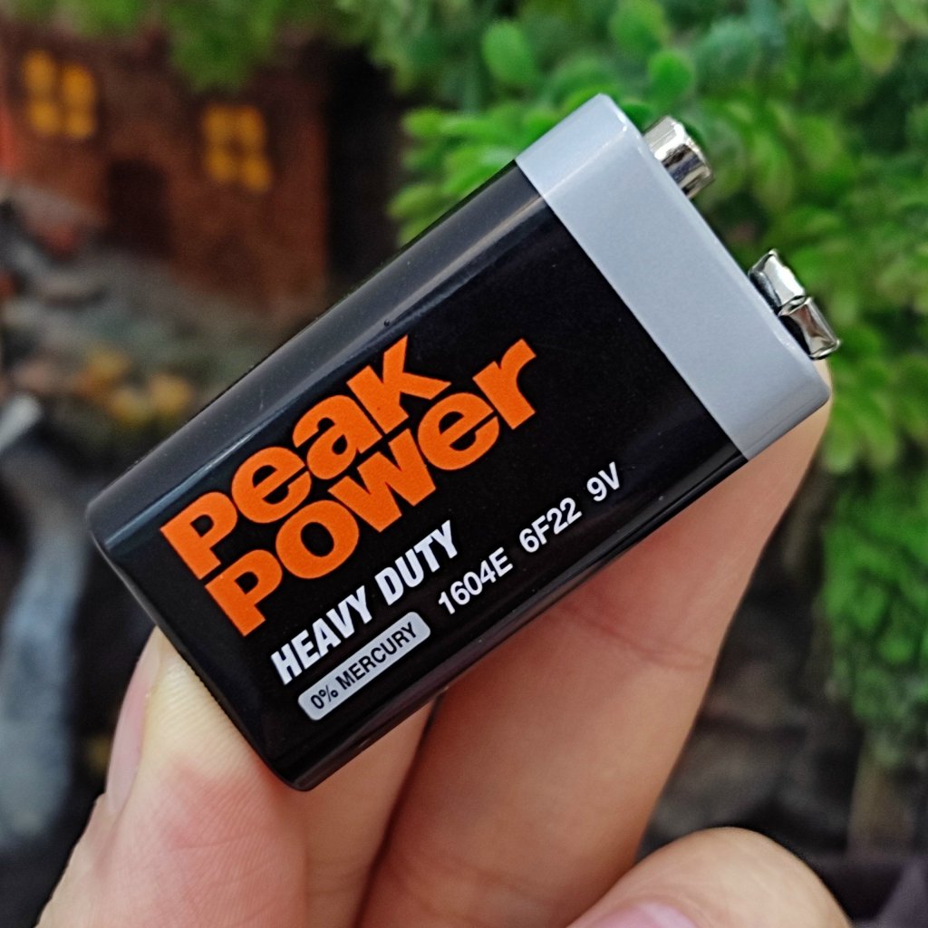 Pin 9V loại xịn, pin vuông, pin micro Peak Power | Shopee Việt Nam