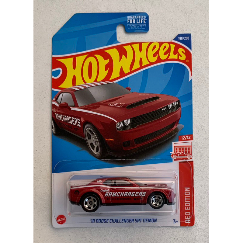 Hot Wheels 18 Dodge Challenger Srt Demon Shopee Việt Nam