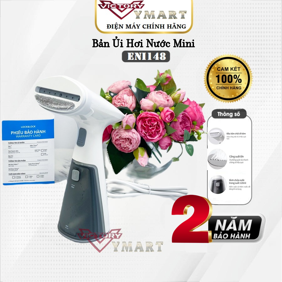 Bàn Là Hơi Nước Cầm Tay Lock&lock ENI148 (ENI148WHT) 1000W | ENI241BLU ...