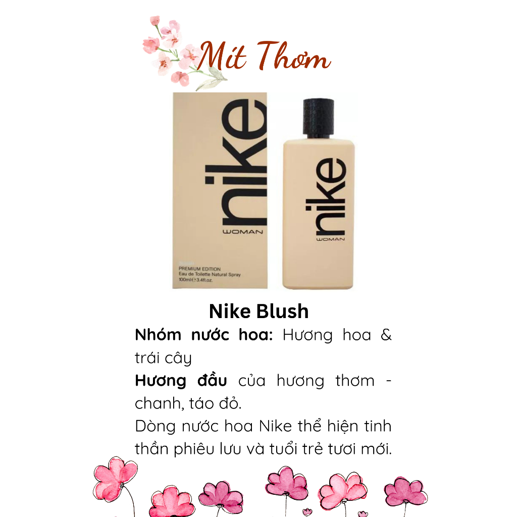 Nước Hoa Nữ Nike Blush | Shopee Việt Nam