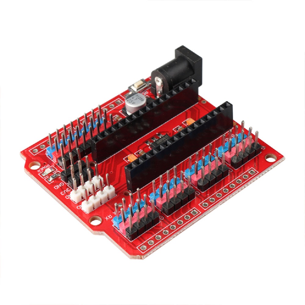 Đế Ra Chân cho Arduino Nano IO Shield - Board Mạch Mở Rộng Chân Màu Đỏ | Shopee Việt Nam