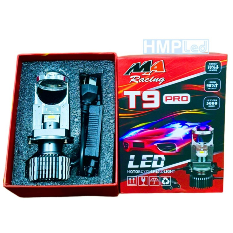 ( Mua Đèn Tặng Hậu Audi ) Bóng Đèn Pha Led Bi Cầu Mini T9 Pro [ 2024 ] 60W MA Racing Chính Hãng ...