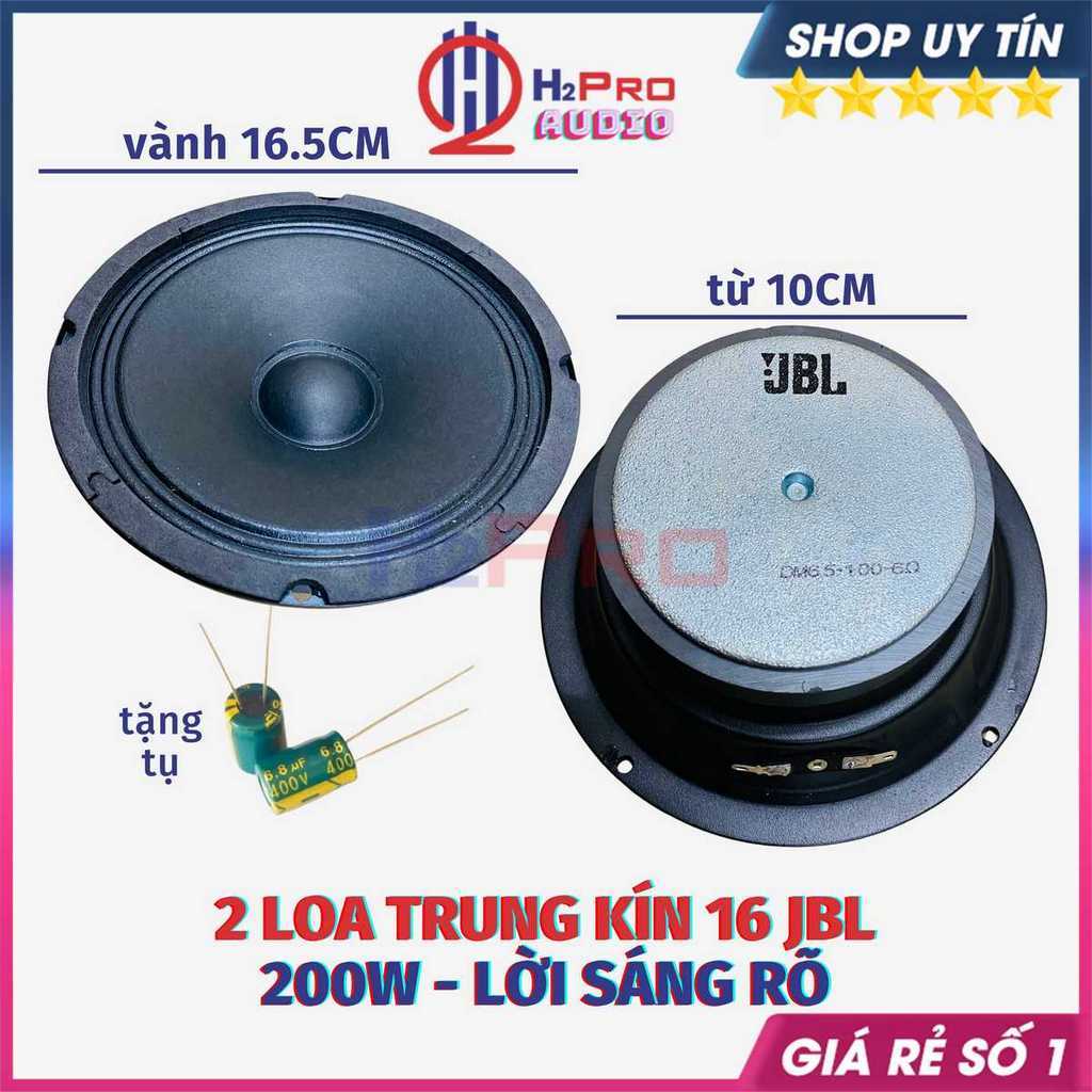 Loa Trung Kín 16 IBL 200W - Từ 100 ( Giá 2 Cái - Tặng Tụ ), Loa Trung 16cm Cao Cấp Tiếng Lời Mid ...